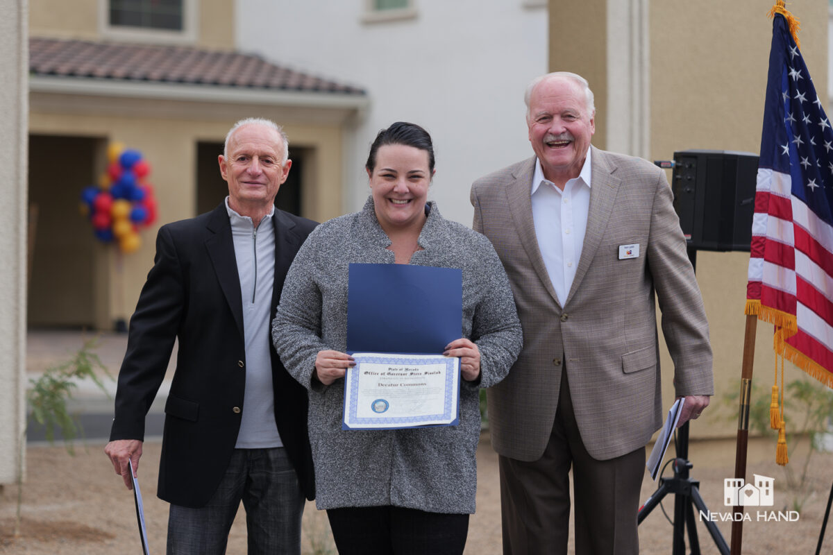 Decatur Commons Grand Opening - Nevada HAND